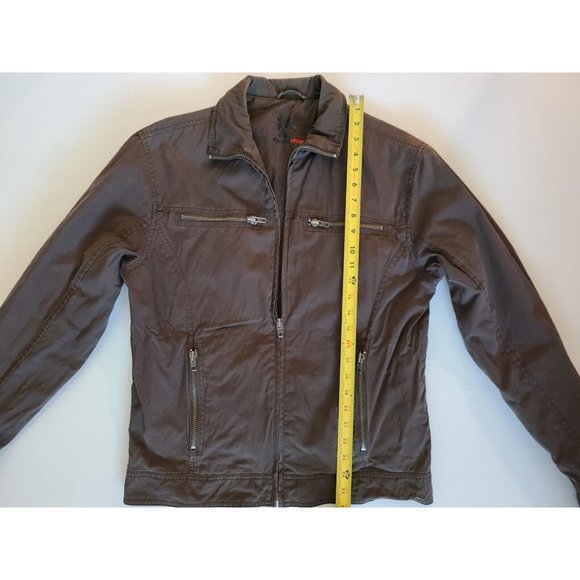 M & M | Jackets & Coats | Murano Sport Mens Zipper Jacket 0 Cotton Size ...